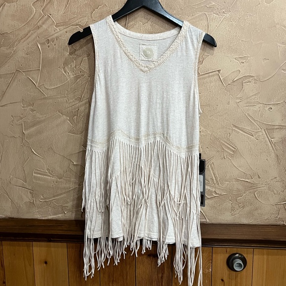 Double D Ranch | Tops | Nwt Double D Ranch Franja Fringed Tank | Poshmark